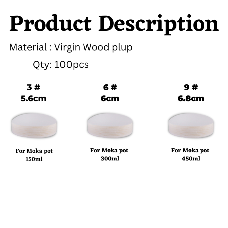 Ready Stock - Moka Pot Coffee Filter Papers Paper 56mm / 60mm / 68mm ...