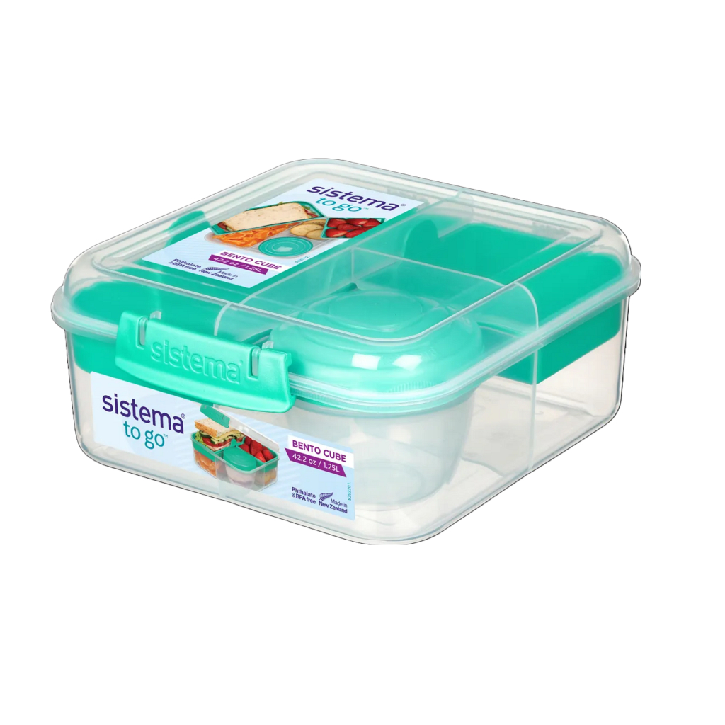 [Ready Stock] Sistema To Go 1.25L / 1.65L Bento Cube Lunch Box With ...