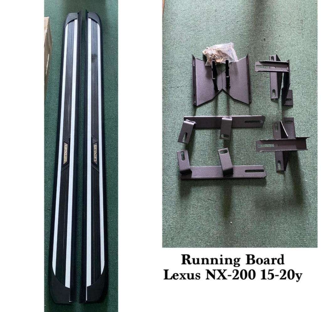 LEXUS NX200 NX300 RX200 RX300 2015~2020 WITH SKIRT SIDE STEP PEDAL ...
