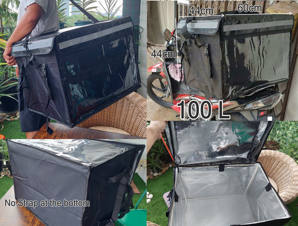 100L Super Big Food Delivery Bag Parcel Delivery Bag | Shopee Malaysia