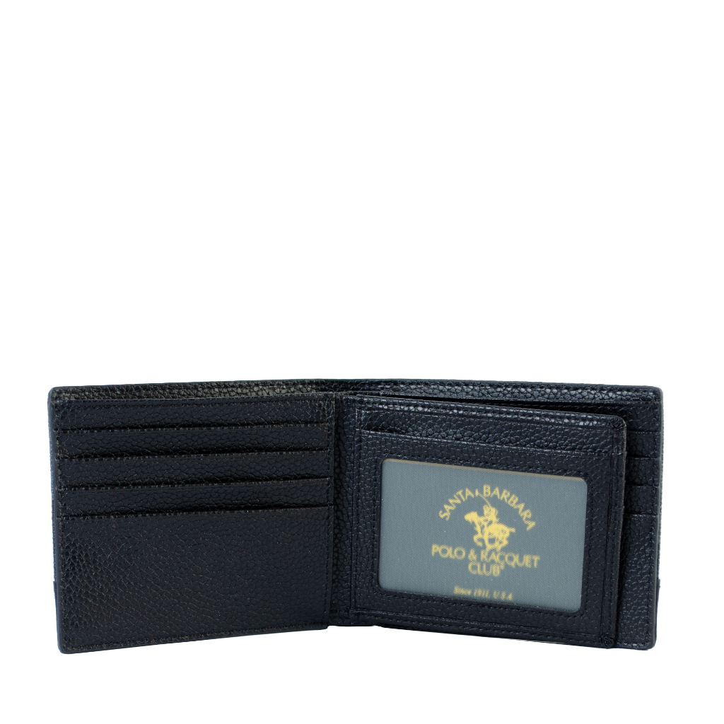 Santa Barbara Polo & Racquet Club Men's Monogram RFID Secure Tri-fold ...