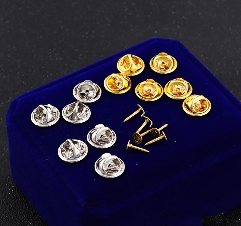 20 pcs - Tie Tack pin/ Squeeze Tack Pins / Brooches Clutch pin ...