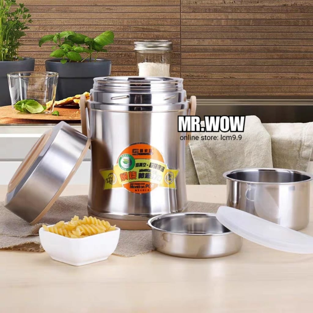 SUS 304 Stainless Steel Thermos Flask / Vacuum Pot / Heat Preservation ...