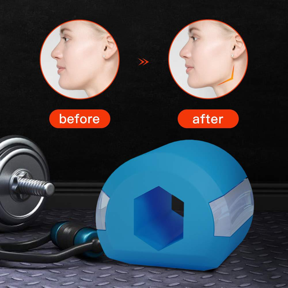 Face Fitness Jawline Ball Facial Muscle Fitness Toner Anti-Wrinkle Jaw ...