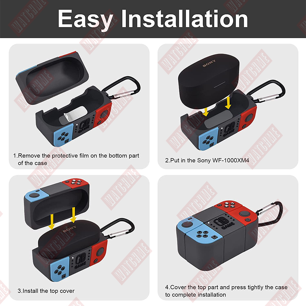 Sony WF-1000XM5, WF-1000XM4 Case, Nintendo Switch Series (Full Cover ...