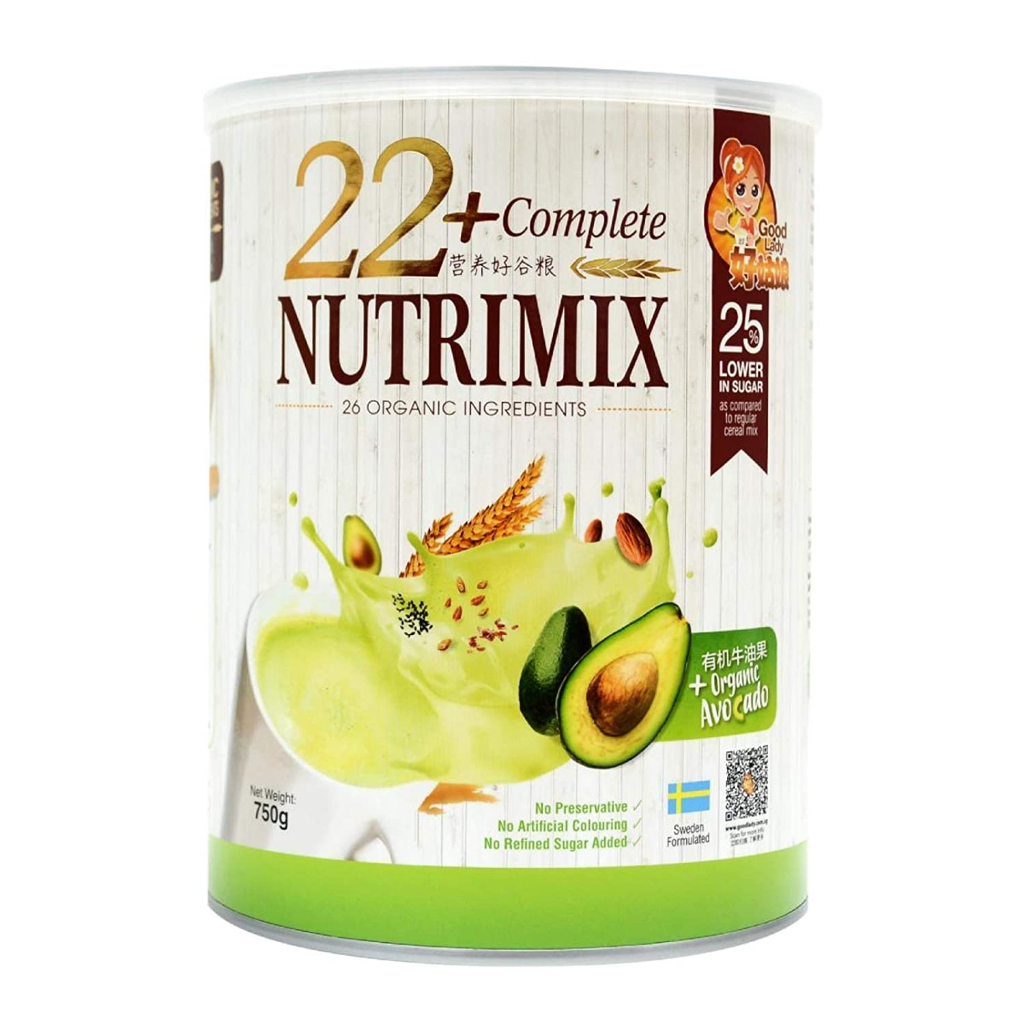 (EXP 1/2026) Good Lady 22+ Complete Organic Avocado Multigrain Nutrimix 500g | Shopee Malaysia