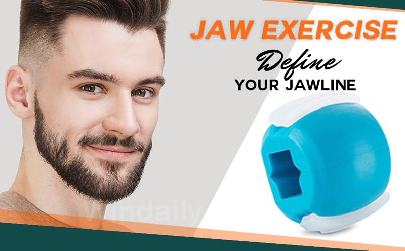 Face Fitness Jawline Ball Facial Muscle Fitness Toner Anti-Wrinkle Jaw ...