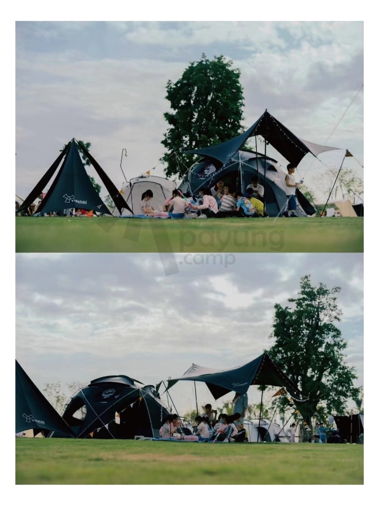 VIDALIDO Triangle Tarp Camping Event Tarp | Shopee Malaysia