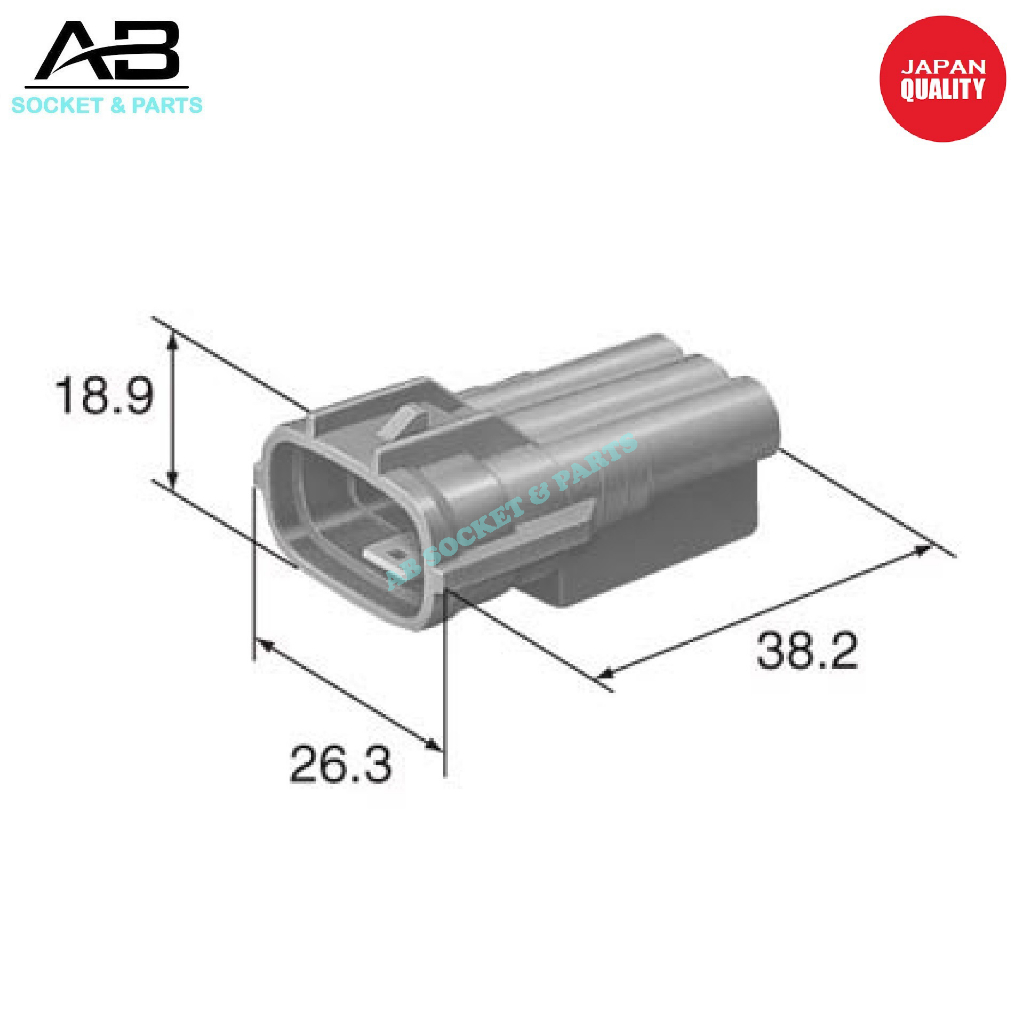 3 Pin Toyota Vios NCP 42 Altis Harrier MCU10 3.0,Hiace,Unser 7K,Camry ...