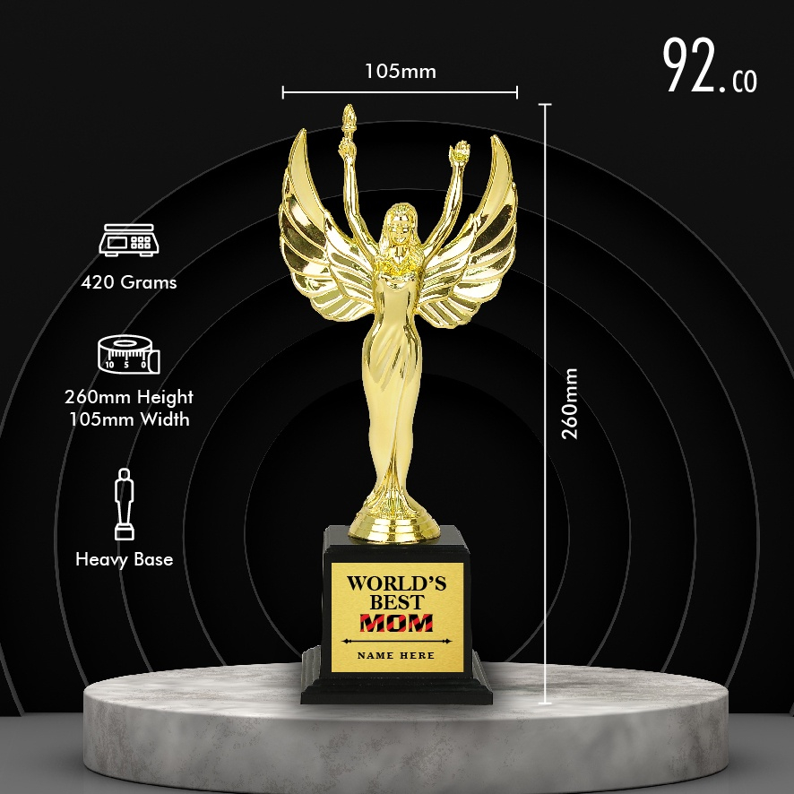 [Mother’s Day Trophy🔥] Victory Award Trophy Hadiah Ibu Gift for Mom ...
