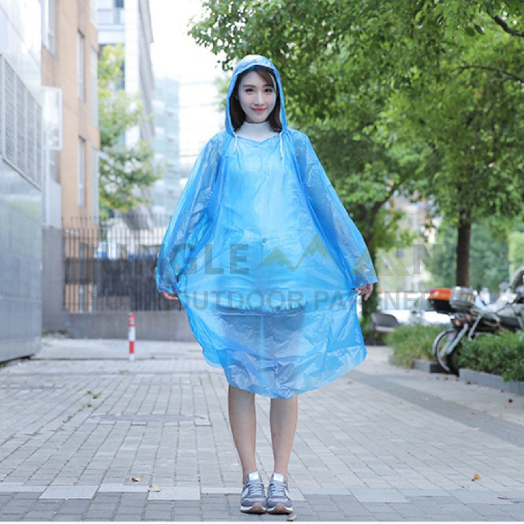 🔥𝗛𝗢𝗧 𝗦𝗘𝗟𝗟𝗜𝗡𝗚🔥CTMALL Outdoor Raincoat Disposable One Time Use Adult Kids ...