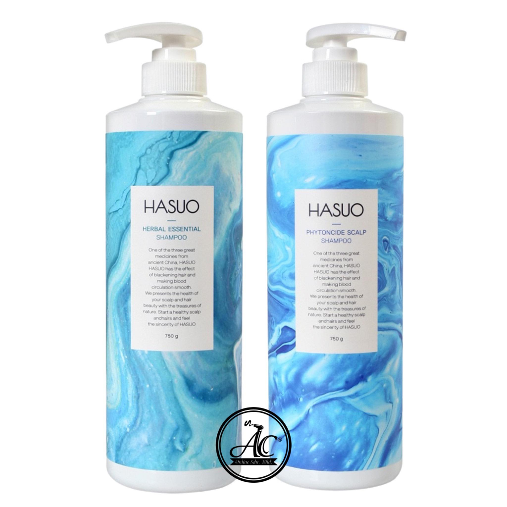 Hasuo Herbal Essential Shampoo / Phytoncide Scalp Shampoo 750ml Made in ...