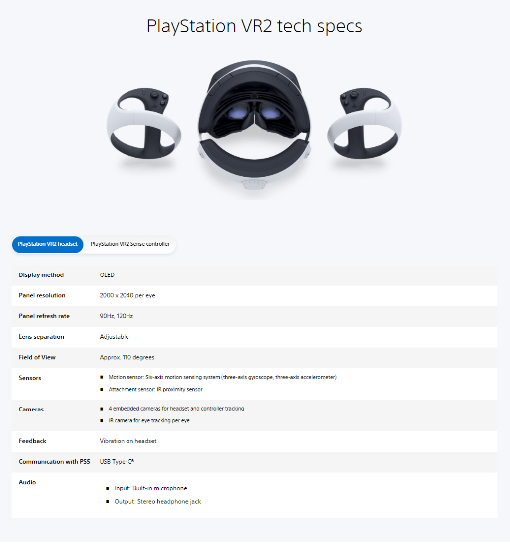 Sony Playstation VR2 Standalone | PlayStation VR2 Horizon Call of the Mountain Bundle | Shopee ...