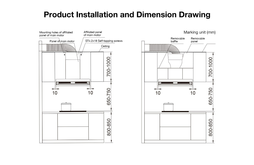 ROBAM Dual-Cavity Range Hood A862 | Shopee Malaysia