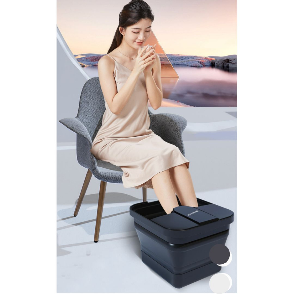 Foldable Foot Massage Machine Auto Heat Foot Spa Machine Foot Bucket ...