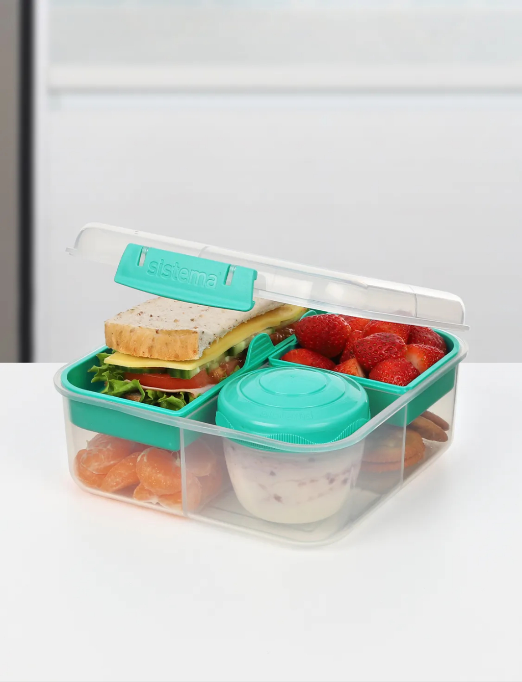 [Ready Stock] Sistema To Go 1.25L / 1.65L Bento Cube Lunch Box With ...
