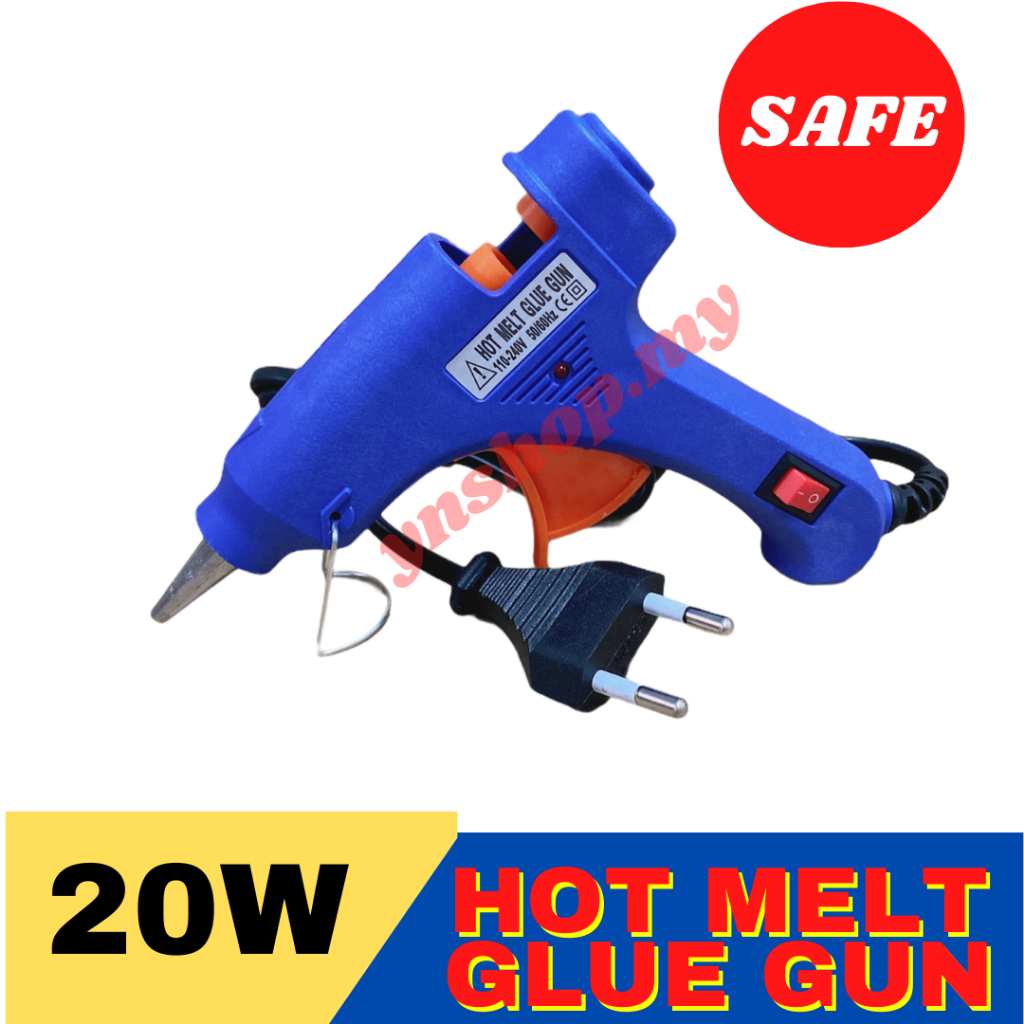 💥20W💥Mini Hot Melt Glue Gun Pistol Gum | Shopee Malaysia