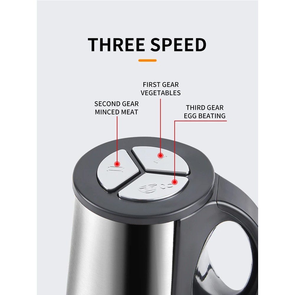 Swiss Thomas Chopper Food Processor 2L 3L Blender Mini Pounder Food ...