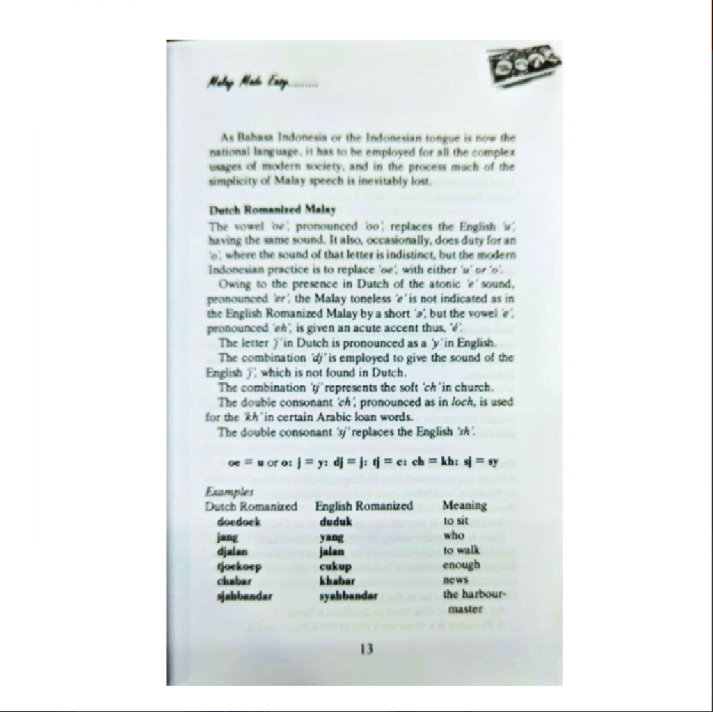 Learn Malay Book: Malay Made Easy through 50 Easy Lessons, Grammatical ...