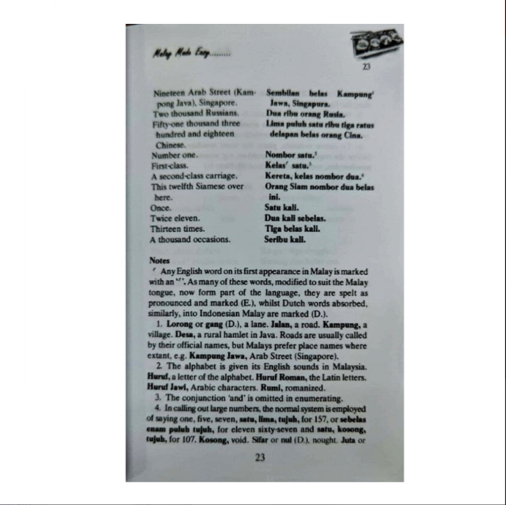 Learn Malay Book: Malay Made Easy through 50 Easy Lessons, Grammatical ...