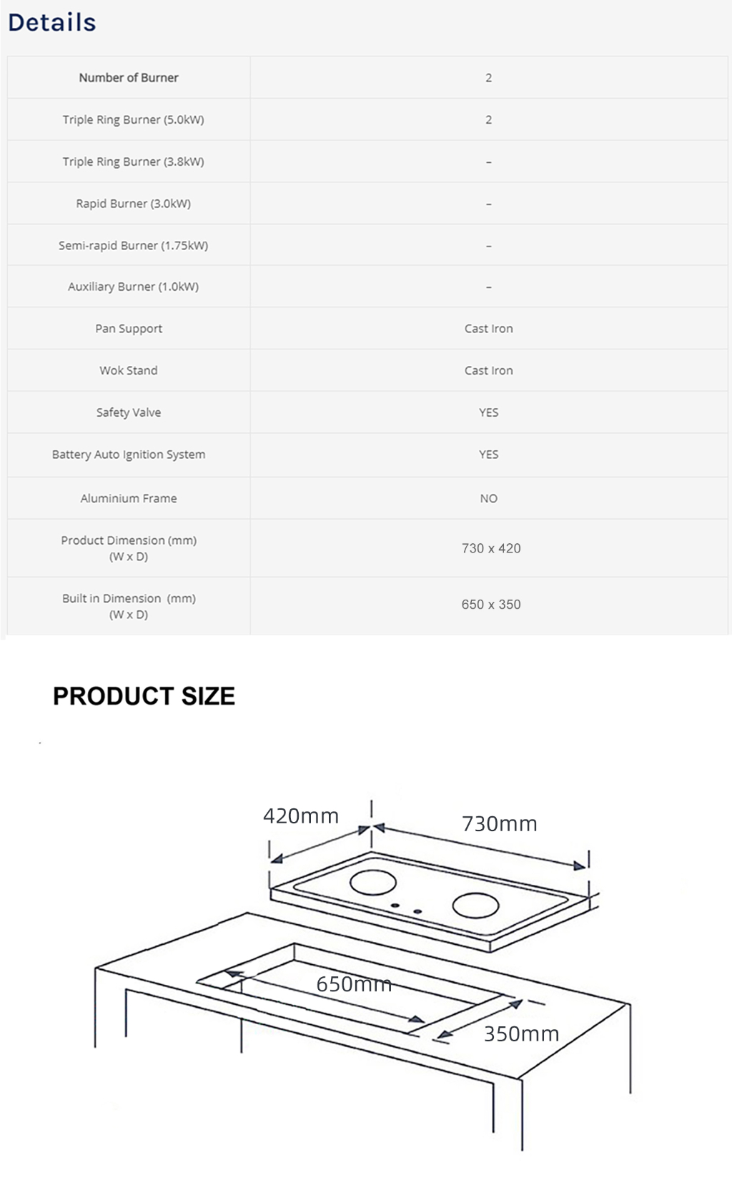 [FREE Shipping] Elba M8962 Stainless Steel Cooker Hod and Hood Set ...