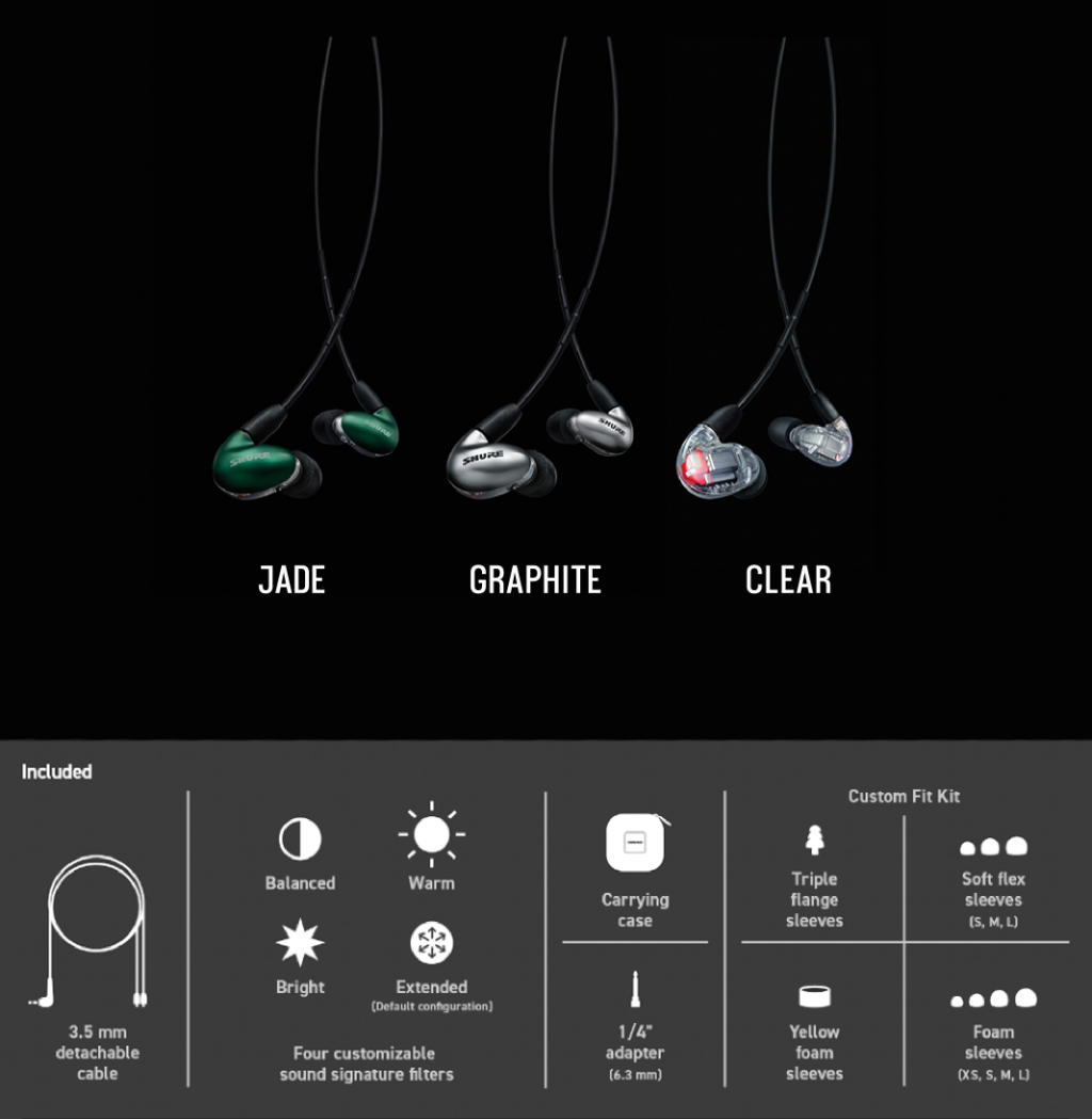 Shure SE846 PRO Professional Sound Isolating™ Earphones | Shopee Malaysia