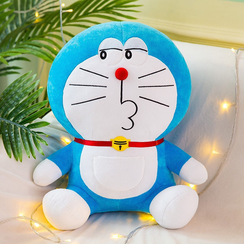 (Ready Stock) 25cm Doraemon Doll Plush Toys Pink Doraemon Stuffed Toys ...