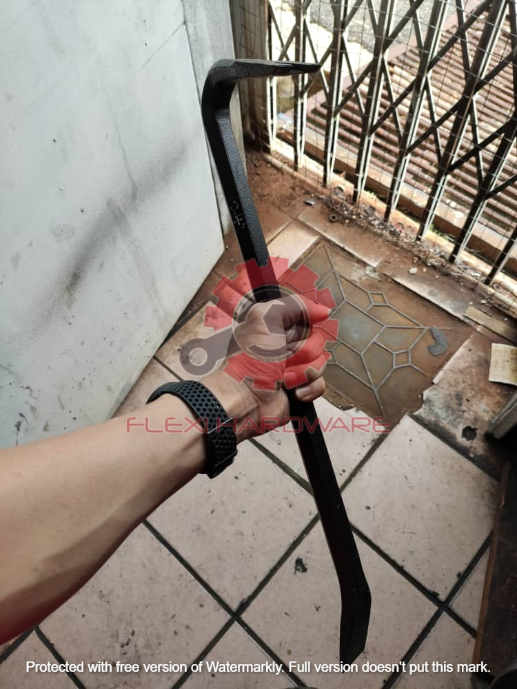 Heavy Duty Thick Pry Bar CrowBar Crow Bar 24'' / 30'' / 36'' | Shopee ...