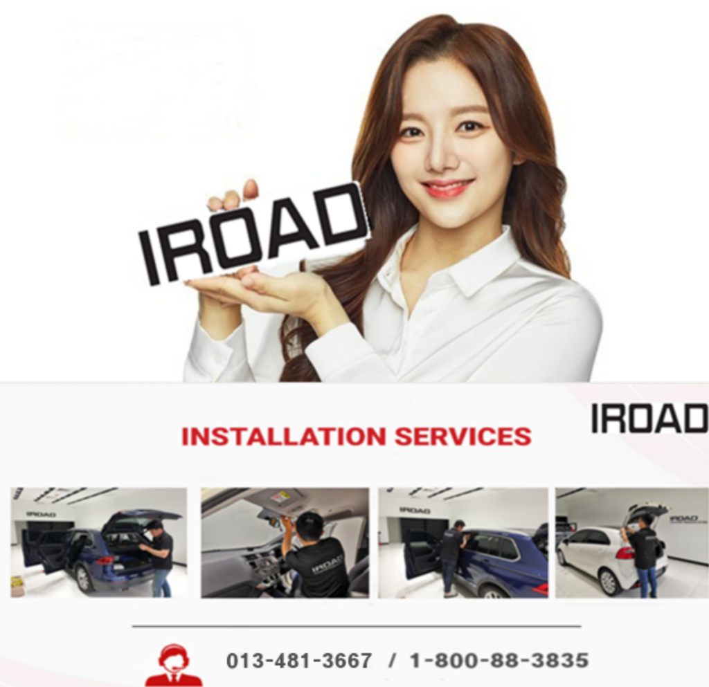 IROAD FX1 Dash Cam Built-in GPS Dual Vision IROAD ADAS 24 Hours Parking ...