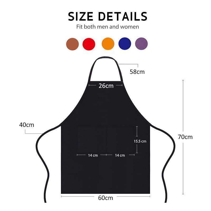 🔥Kitchen Apron Waterproof Chef Apron Kitchen Cotton Apron Hanging ...