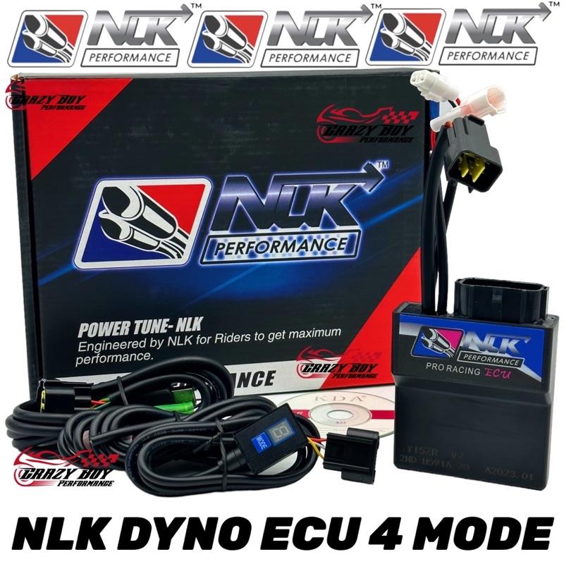 NLK PERFORMANCE RACING CDI ECU DYNO Y15ZR V1 Y15ZR V2 Y16ZR RS150 RSX150 SRL115FI MT15 LC135 V8 ...