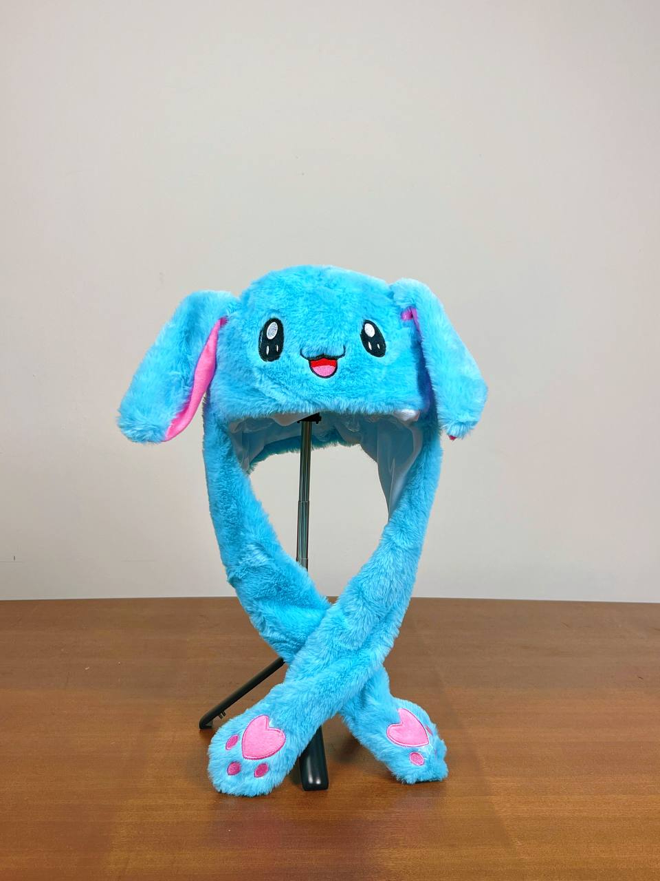 KIDOO Adult Kidz Rabbit Bunny Cartoon Animal Hat Plush Moving Long Ear ...