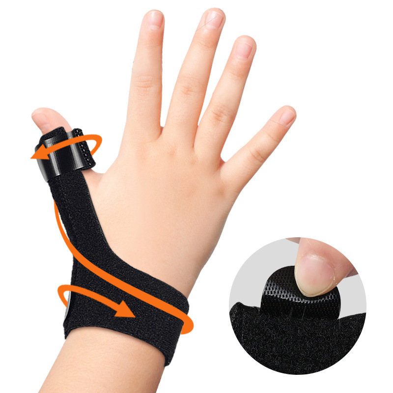 Finger Splint Corrector Support Brace Trigger Broken Fingers Straighten ...