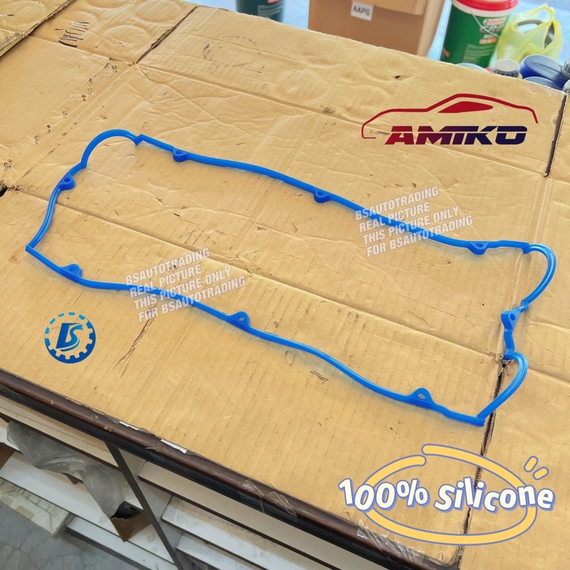 100% Silicone Amiko Valve Cover Gasket Proton Wira Satria GTI Putra 1.8 ...