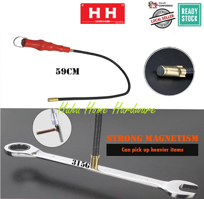 Anti Rust Flexible Magnetic Claw Pick Up Tool Multifunctional Bendable ...