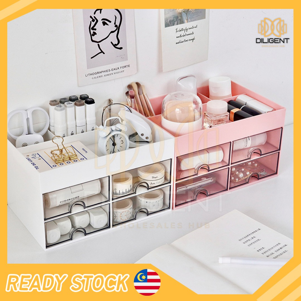 【D221 READY STOCK】Creative Korean Style Drawer Storage Box Large ...