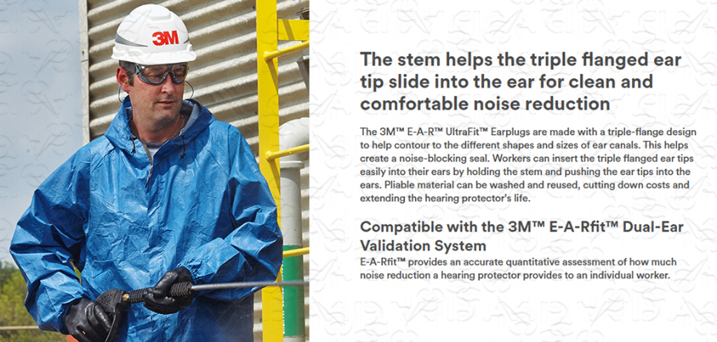 ORIGINAL PREMIUM REUSEABLE 3M 1270 3M 4004 Earplug SAFETY 3m sleeping ...