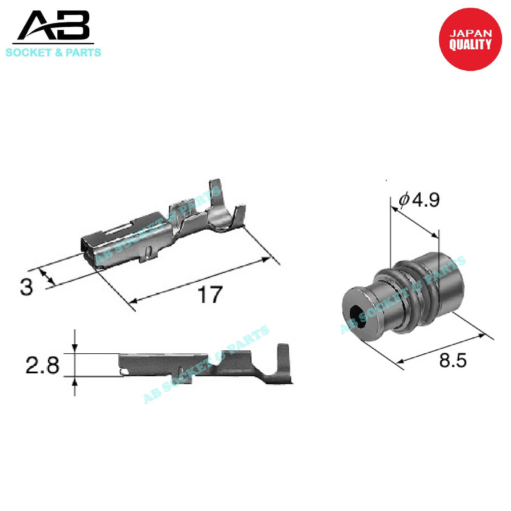 3 Pin Toyota Vios Ncp42 Avanza Camry Acv30 89422-BZ010 Water ...