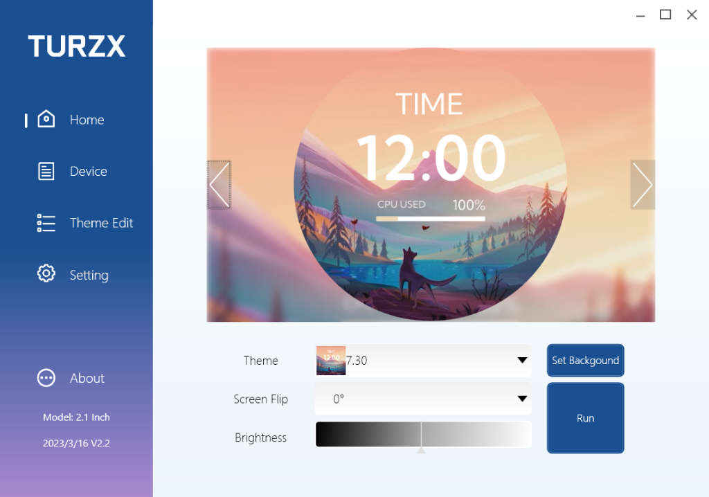 Turing 2.1 inch AIO IPS Sensor Panel Display Smart Screen Monitor ...