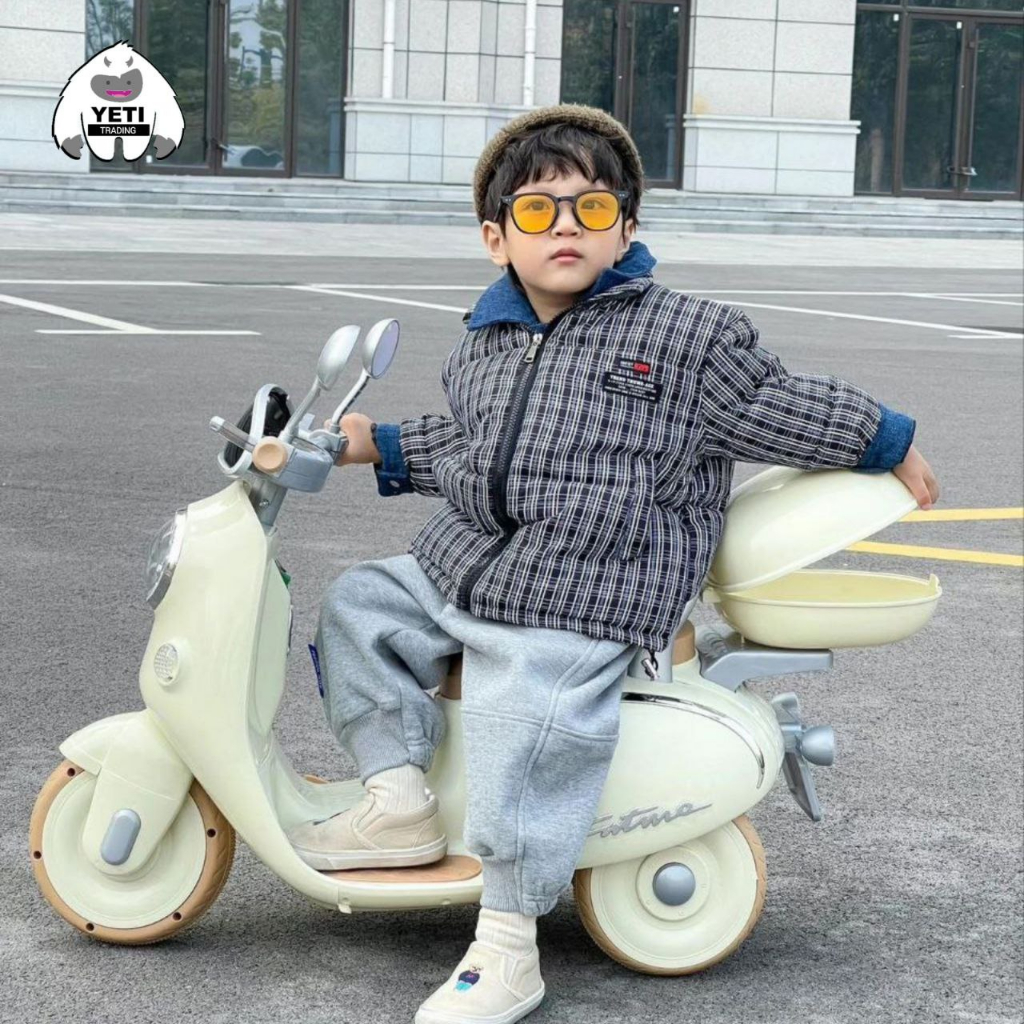 Kid Vespa Electric Vespa tricycle motorbike kid Toys | Shopee Malaysia