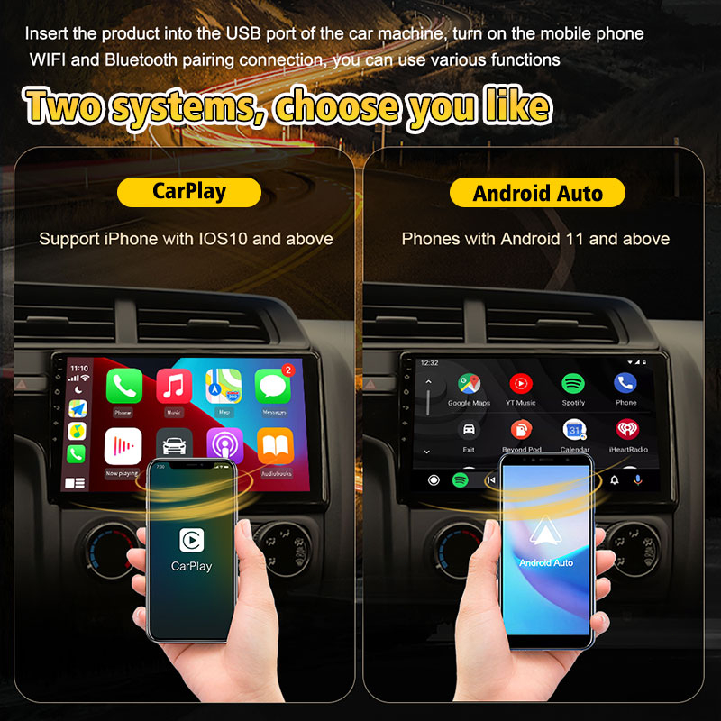 Carlinkit Wireless Carplay Android Auto Car Player Kit Usb Android ...