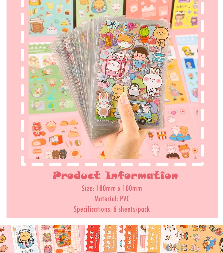 *MAR DEALS* Cute Cartoon Fantasy Series Deco Stickers PVC DIY ...