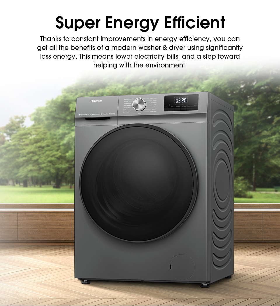 [FREE SHIP] Hisense /TCL Dual Inverter Front Load (10.5KG Washer and ...