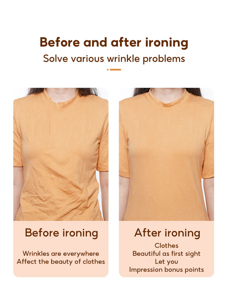 HAN RIVER Iron Handheld Mini Ironing Machine Rotary Travel Wet And Dry ...