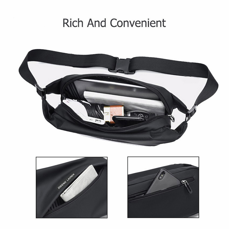 【Ready Stock】Crossbody Bag Men Waist Bag Beg Pinggang Lelaki Porch Bag ...
