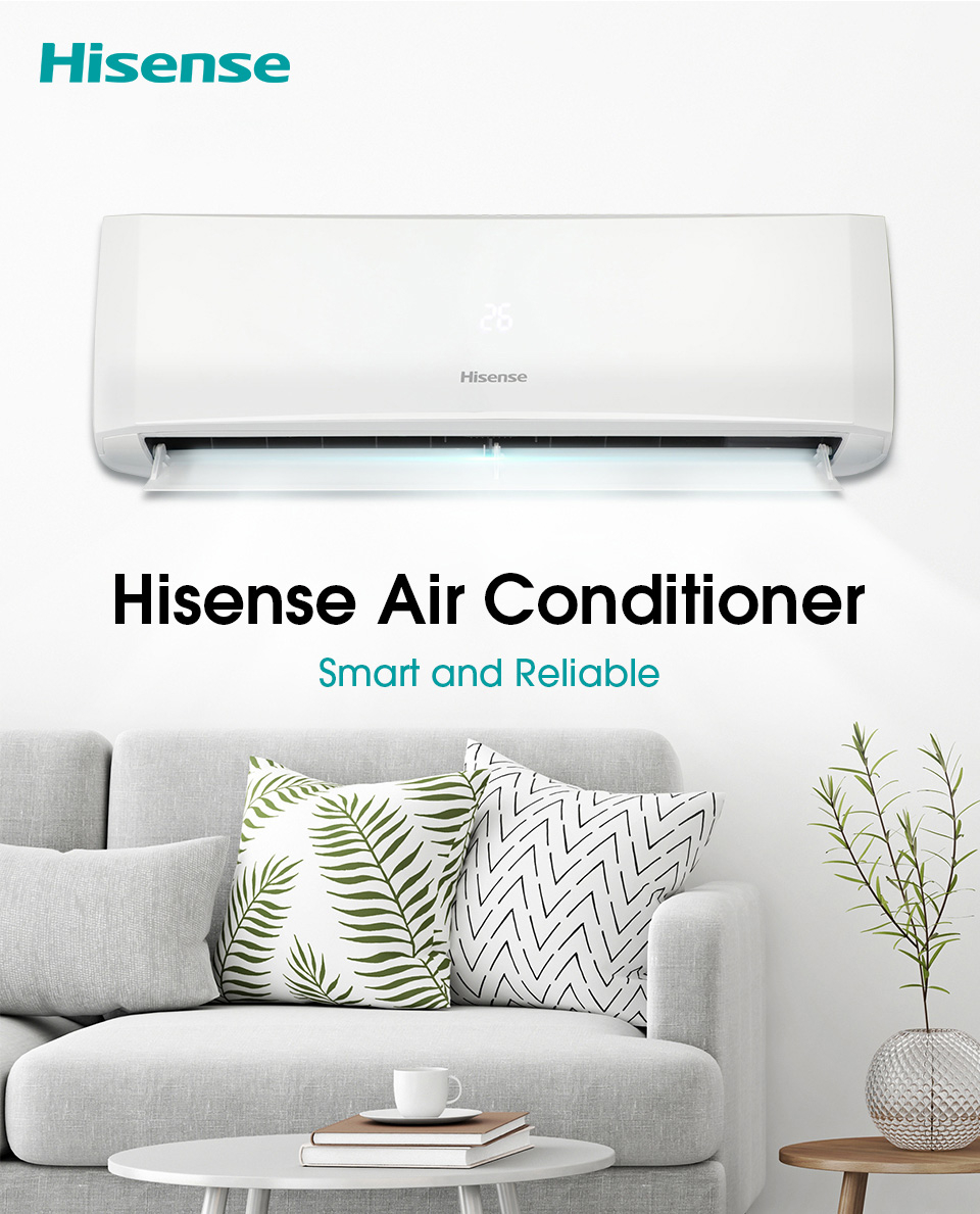 [FREE Shipping] Hisense Non-Inverter 1.0HP AC - AN09CBG / 5 STAR ...