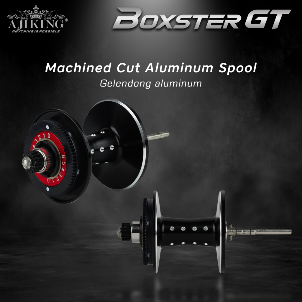 Ajiking Boxster GT 16kg Maxdrag Saltwater Freshwater Baitcasting Mesin ...