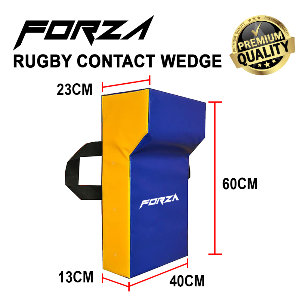 FORZA Rugby Contact Wedge Training Blocking Tackle Shield Ragbi Latihan ...