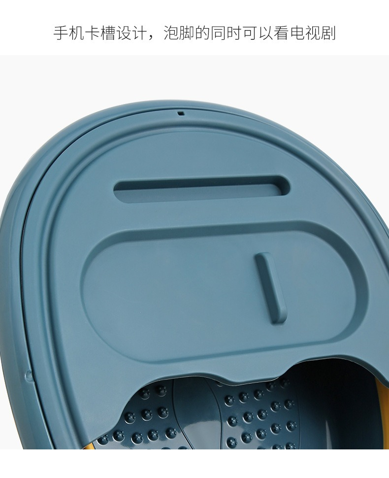 iFASHION 1652 Foldable Foot Massage Bath SPA Bucket Basket Soak Feet ...