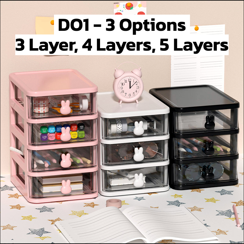 [HY] Multilayer Small Drawer Mini Drawer Pen Holder Stationery ...